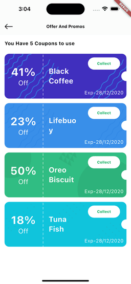 Flutter Grocery Shop App Template