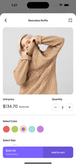 Flutter E-Commerce App Template