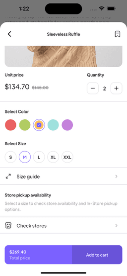 Flutter E-Commerce App Template