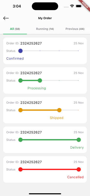 Flutter Grocery Shop App Template