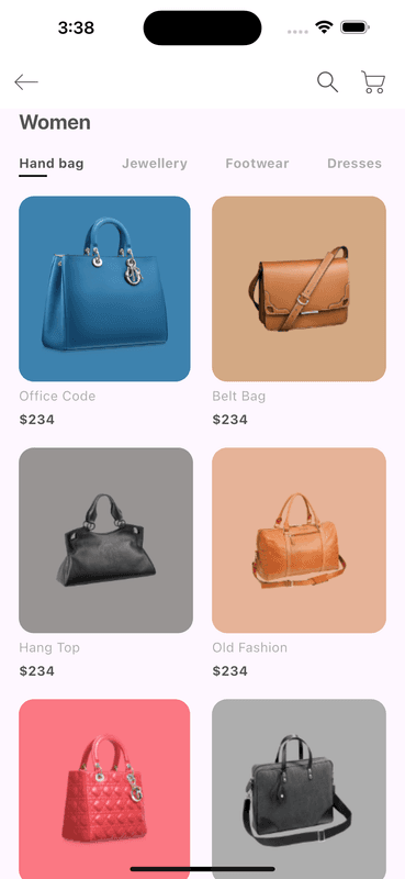 Flutter E-commerce App Products & Details Page Template